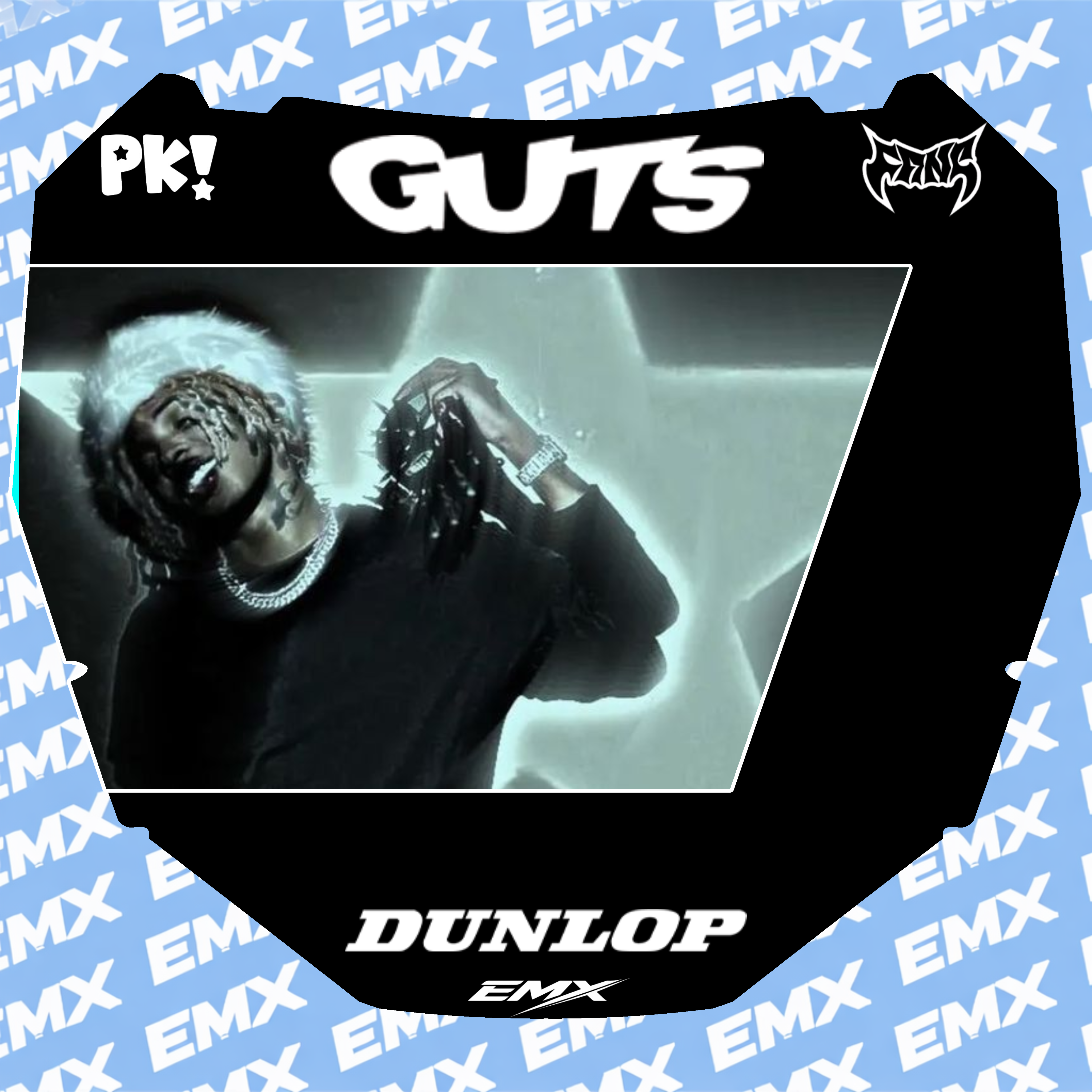 Rapper/Person Decal Plate – emxdecals